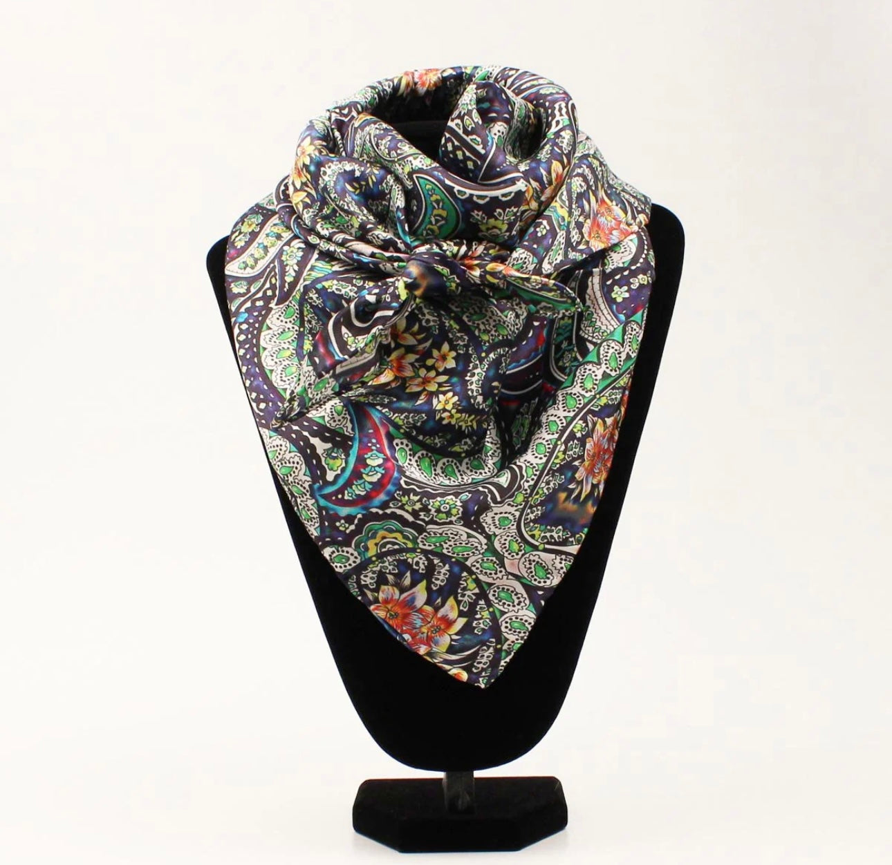 Paisley Silk Rodeo Rag – Triple A Farm & Ranch, LLC