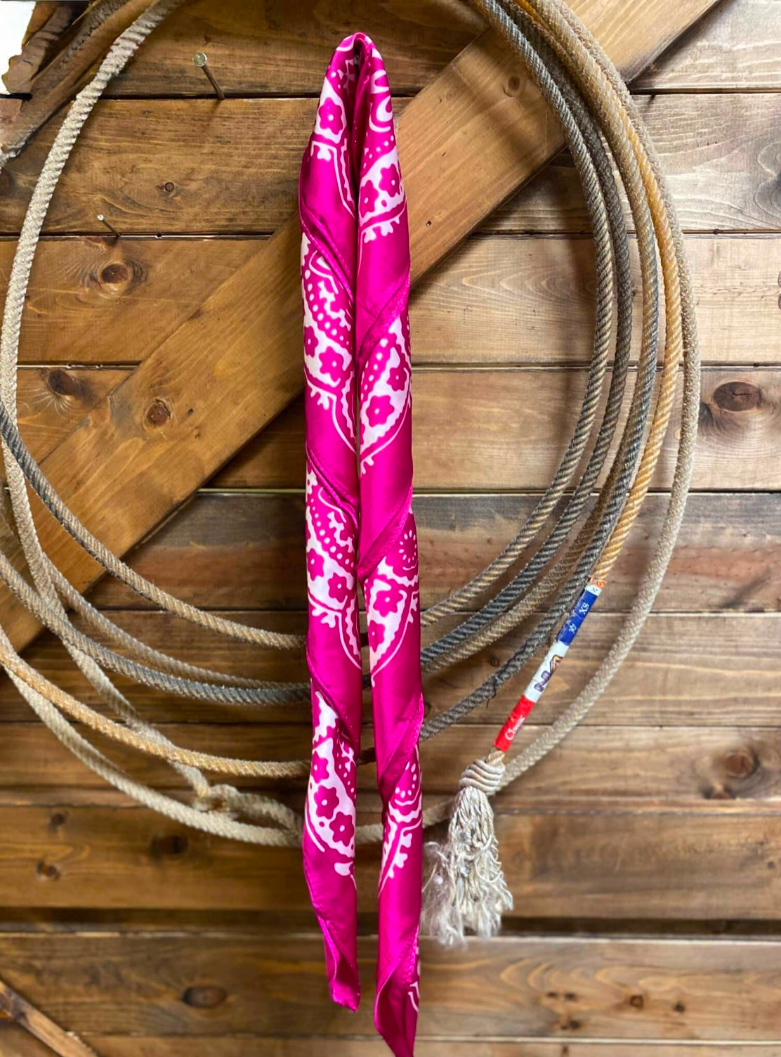 Hot Pink Bandanna Rodeo Rag – Triple A Farm & Ranch, LLC